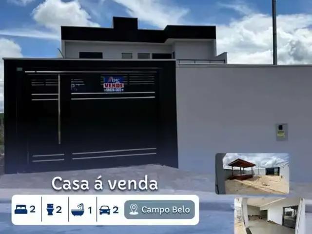 Casa / Sobrado para Venda em Jacutinga/MG Parque Campo Belo 2 Quartos