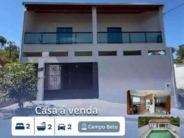Casa / Sobrado para Venda em Jacutinga/MG Parque Campo Belo 2 Quartos