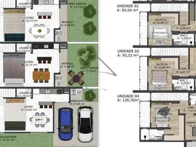 Casa / Sobrado para Venda em Jaraguá do Sul/SC Três Rios do Norte 2 Quartos