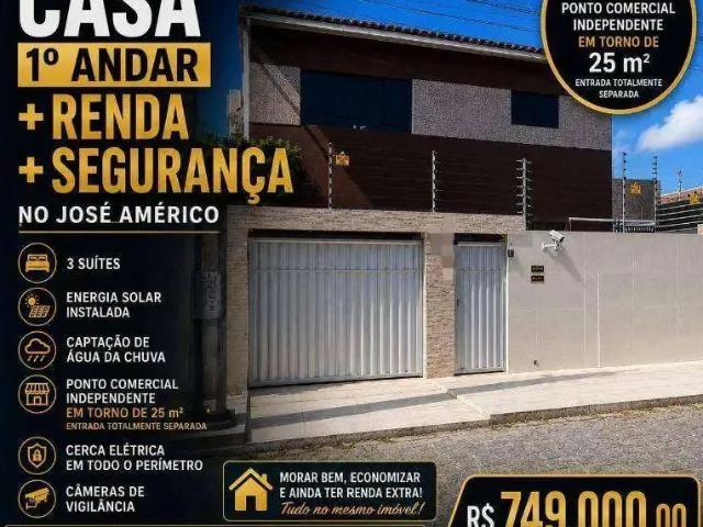 Casa / Sobrado para Venda em João Pessoa/PB José Américo de Almeida 3 Quartos