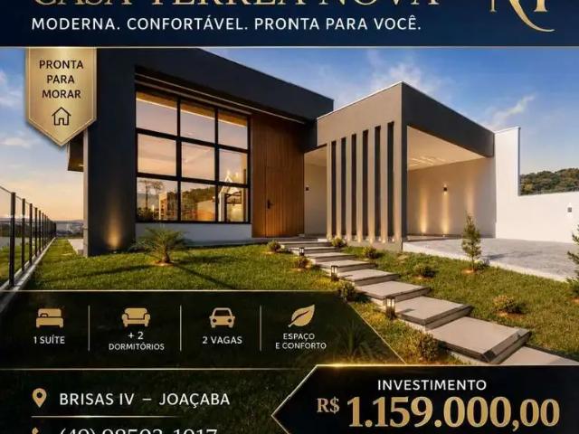 Casa / Sobrado para Venda em Joaçaba/SC Brisas 3 Quartos