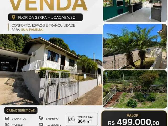 Casa / Sobrado para Venda em Joaçaba/SC Flor da Serra 3 Quartos