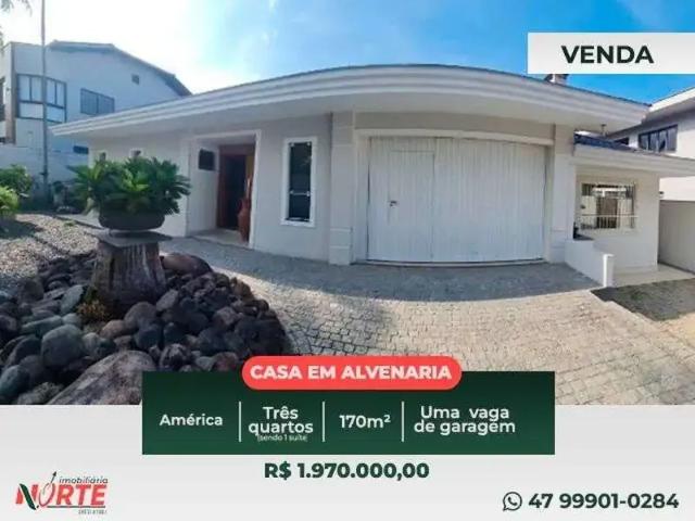 Casa / Sobrado para Venda em Joinville/SC América 3 Quartos