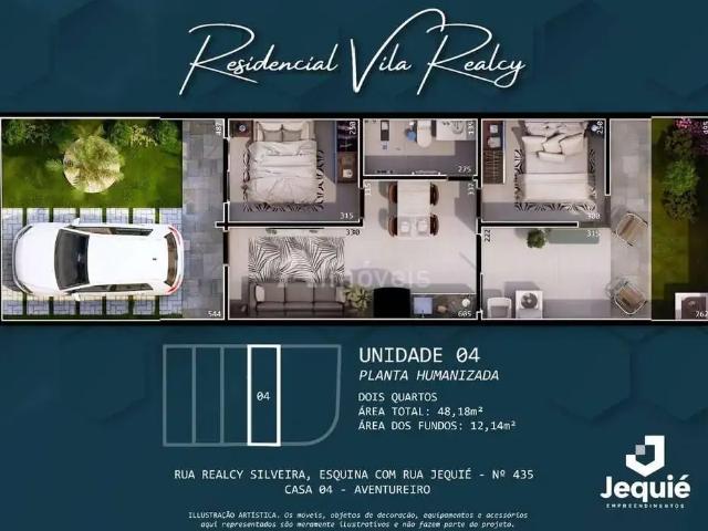 Casa / Sobrado para Venda em Joinville/SC Aventureiro 2 Quartos