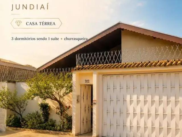 Casa / Sobrado para Venda em Jundiaí/SP Jardim Danúbio 3 Quartos
