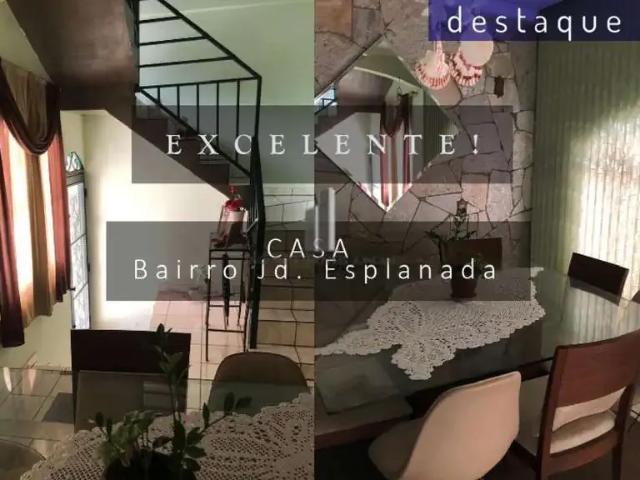 Casa / Sobrado para Venda em Jundiaí/SP Jardim Esplanada 4 Quartos