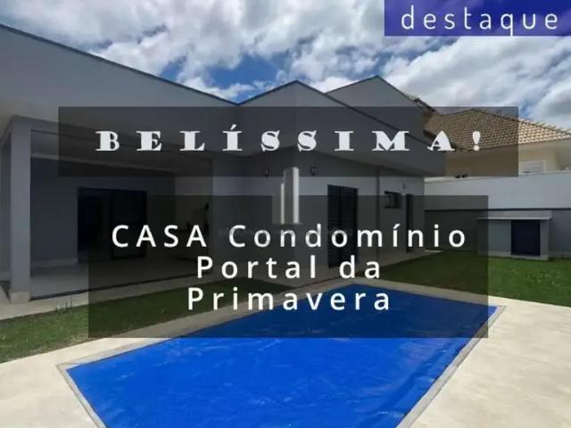 Casa / Sobrado para Venda em Jundiaí/SP Portal da Primavera 3 Quartos