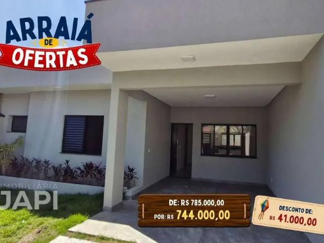 Casa / Sobrado para Venda em Jundiaí/SP Parque Residencial Jundiaí II 3 Quartos