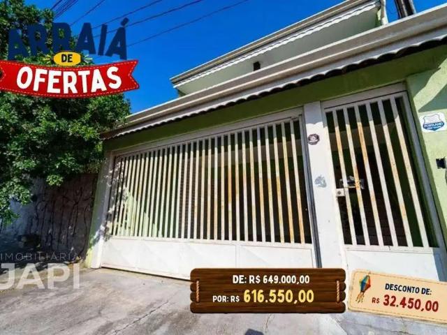 Casa / Sobrado para Venda em Jundiaí/SP Vila Galvão 3 Quartos