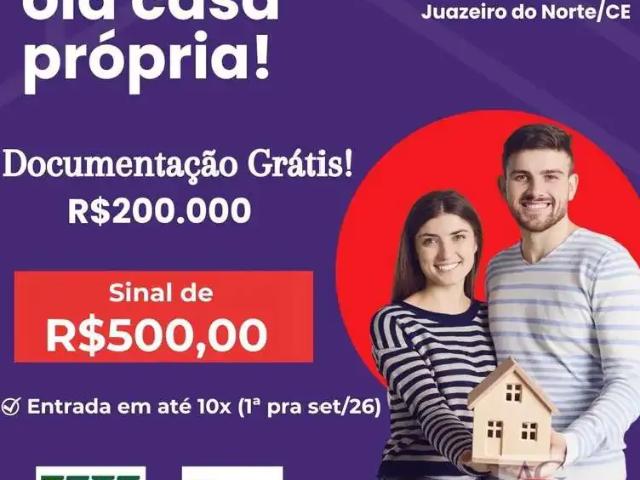 Casa / Sobrado para Venda em Juazeiro do Norte/CE Campo Alegre 2 Quartos