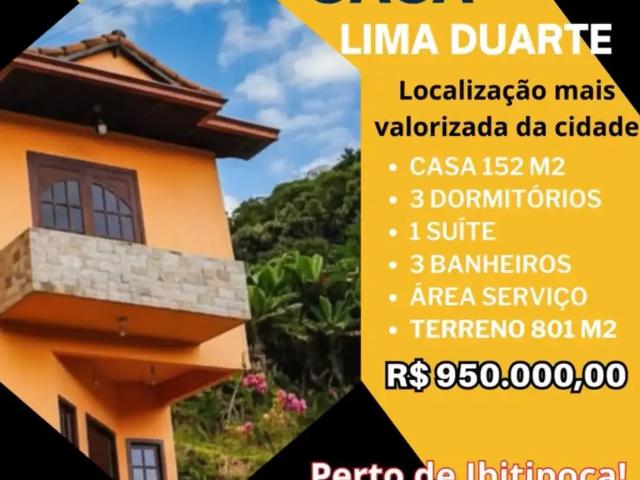 Casa / Sobrado para Venda em Lima Duarte/MG Centro 5 Quartos