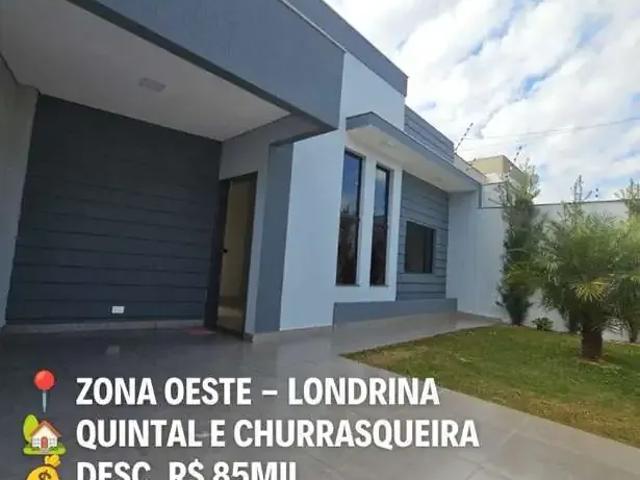 Casa / Sobrado para Venda em Londrina/PR Colinas 3 Quartos