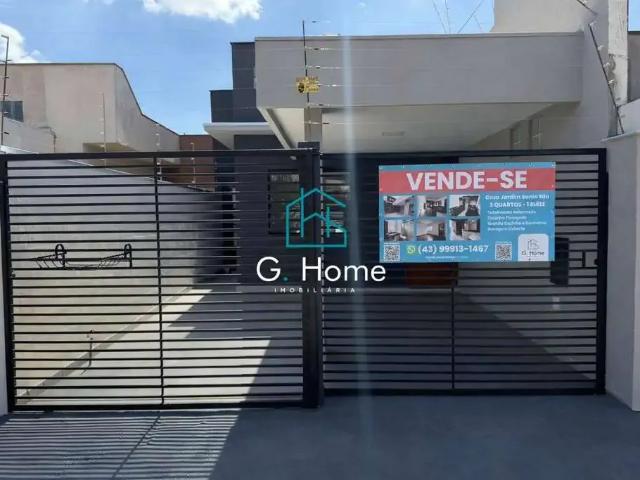 Casa / Sobrado para Venda em Londrina/PR Residencial Santa Rita V 3 Quartos