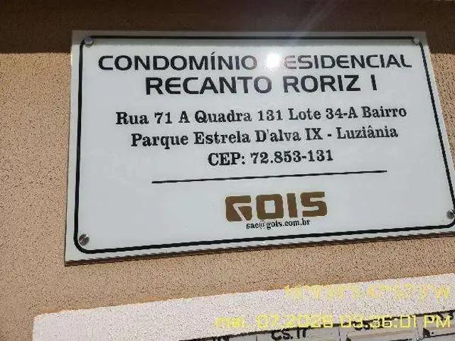 Casa / Sobrado para Venda em Luziânia/GO Parque Estrela Dalva IX 2 Quartos