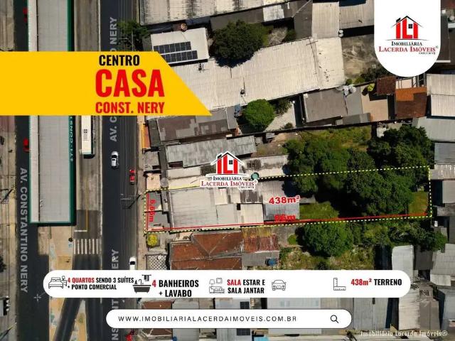 Casa / Sobrado para Venda em Manaus/AM Centro 4 Quartos