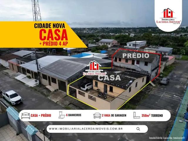 Casa / Sobrado para Venda em Manaus/AM Cidade Nova 6 Quartos