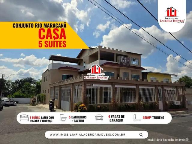 Casa / Sobrado para Venda em Manaus/AM Flores 5 Quartos