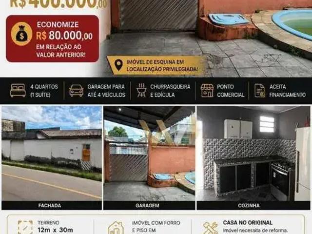 Casa / Sobrado para Venda em Manaus/AM Planalto 4 Quartos