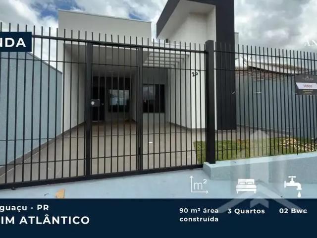 Casa / Sobrado para Venda em Mandaguaçu/PR Jardim Atlântico 3 Quartos