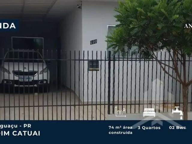 Casa / Sobrado para Venda em Mandaguaçu/PR Jardim Catuai 3 Quartos