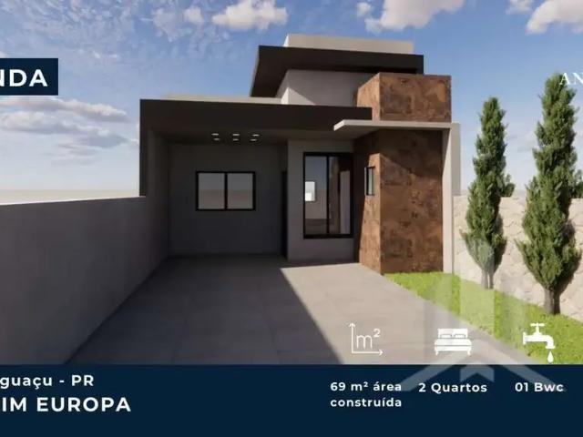 Casa / Sobrado para Venda em Mandaguaçu/PR Jardim Europa 2 Quartos