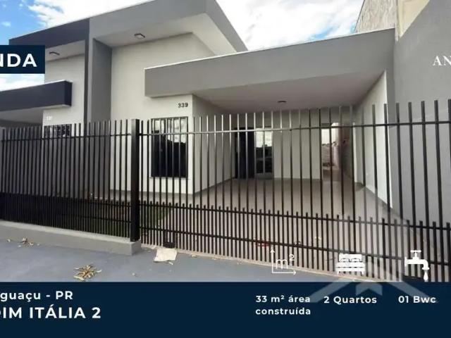 Casa / Sobrado para Venda em Mandaguaçu/PR Jardim Itália 2 Quartos