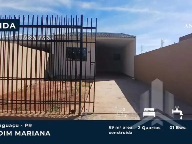Casa / Sobrado para Venda em Mandaguaçu/PR Zona Rural 2 Quartos