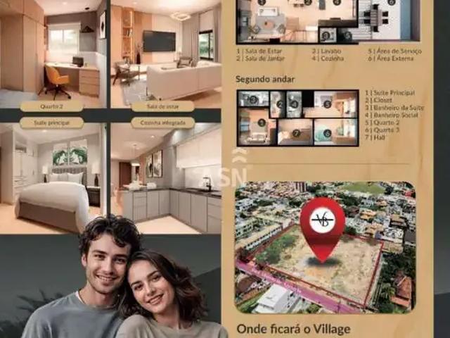 Casa / Sobrado para Venda em Macaé/RJ Cancela Preta 3 Quartos