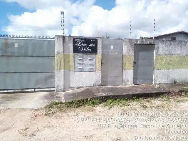 Casa / Sobrado para Venda em Macaíba/RN Bela Vista 2 Quartos