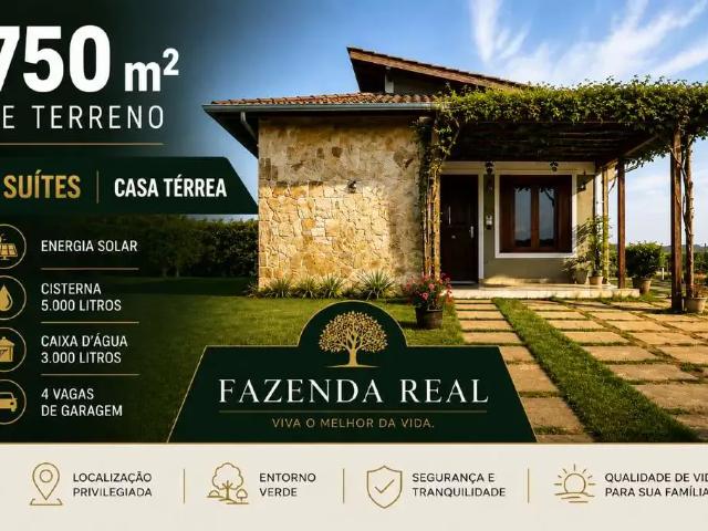 Casa / Sobrado para Venda em Macaíba/RN Zona Rural 4 Quartos