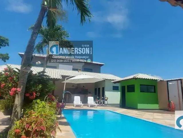 Casa / Sobrado para Venda em Maricá/RJ Barroco Itaipuaçu 4 Quartos