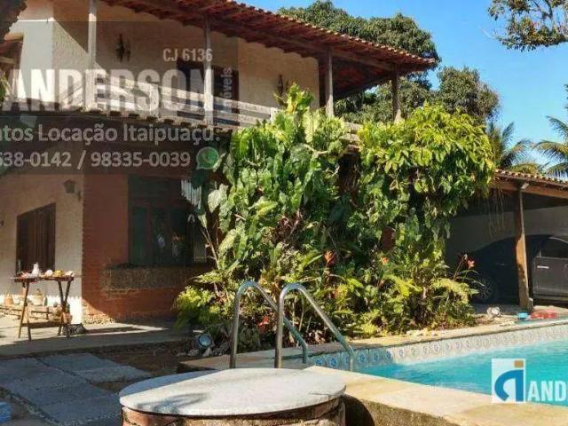 Casa / Sobrado para Venda em Maricá/RJ Recanto de Itaipuaçu 3 Quartos
