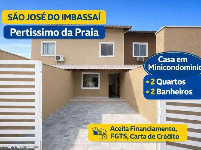 Casa / Sobrado para Venda em Maricá/RJ São José do Imbassaí 2 Quartos