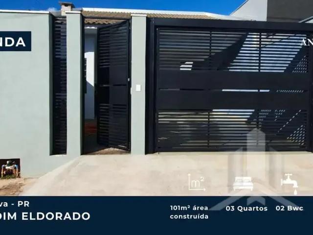 Casa / Sobrado para Venda em Marialva/PR Jardim Eldorado 2 Quartos