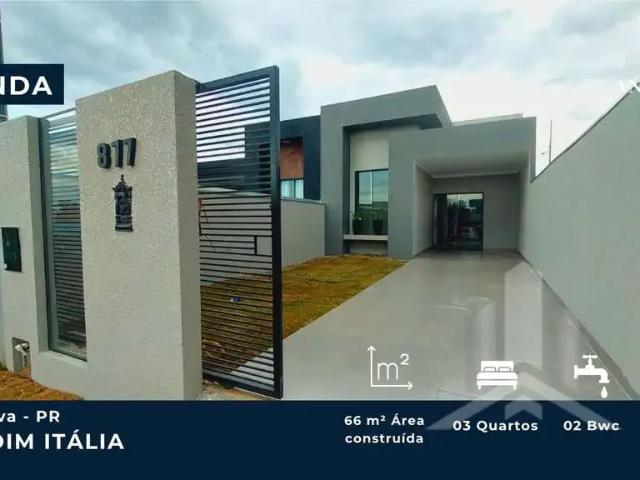 Casa / Sobrado para Venda em Marialva/PR Jardim Itália 2 Quartos