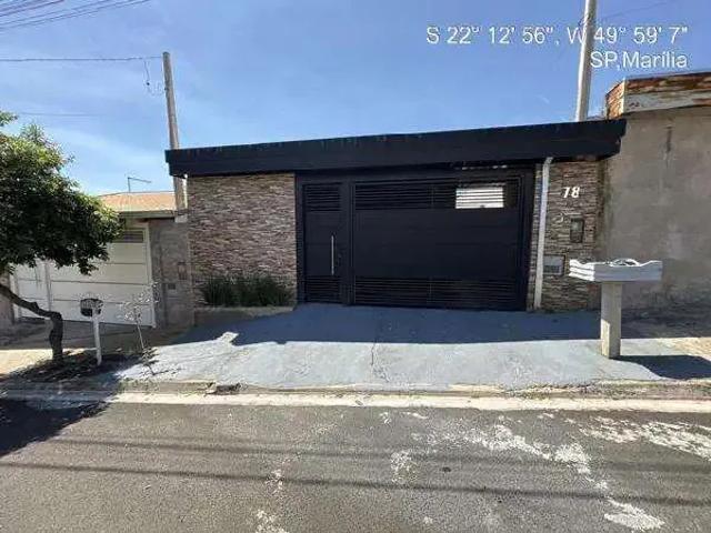 Casa / Sobrado para Venda em Marília/SP Residencial Delazir Apparecida Cigano Herrera 2 Quartos