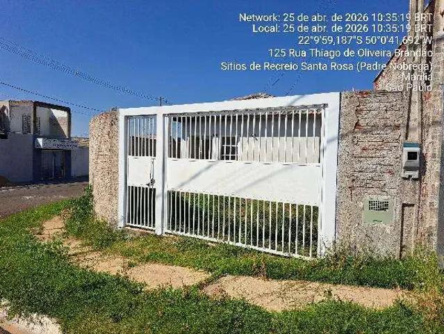 Casa / Sobrado para Venda em Marília/SP Residencial Vida Nova Maracá Padre Nobrega 2 Quartos