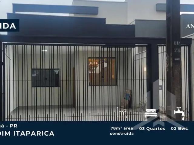 Casa / Sobrado para Venda em Maringá/PR Conjunto Itaparica 2 Quartos