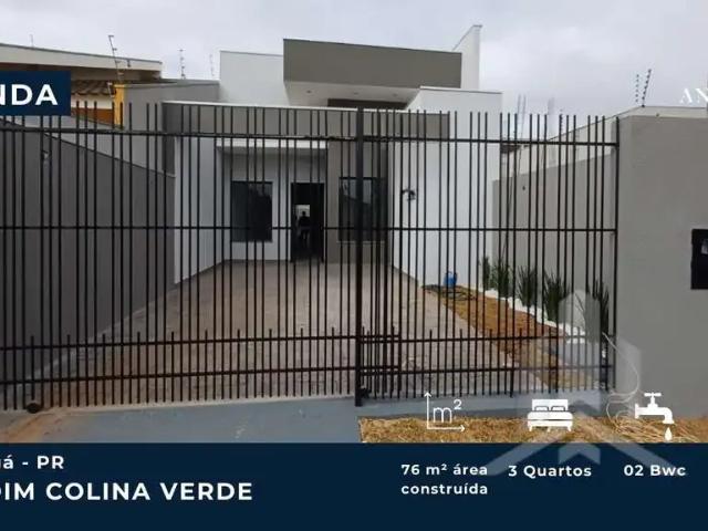 Casa / Sobrado para Venda em Maringá/PR Jardim Colina Verde 3 Quartos