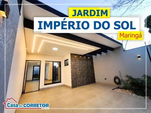 Casa / Sobrado para Venda em Maringá/PR Jardim Império do Sol 3 Quartos