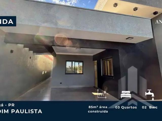 Casa / Sobrado para Venda em Maringá/PR Jardim Paulista 2 Quartos