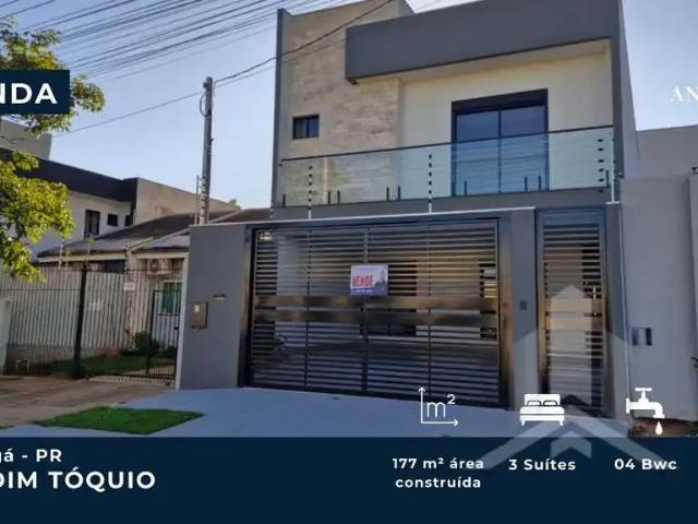 Casa / Sobrado para Venda em Maringá/PR Jardim Tóquio 3 Quartos