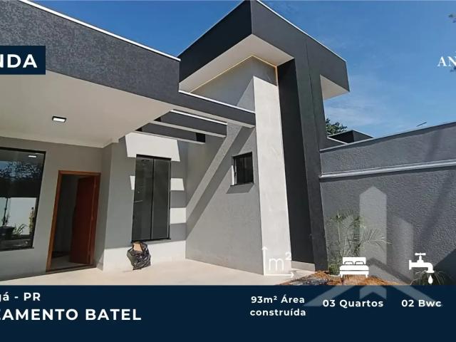 Casa / Sobrado para Venda em Maringá/PR Loteamento Batel 2 Quartos
