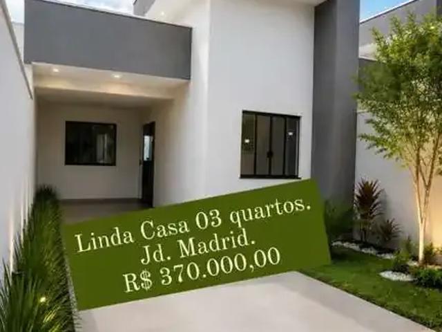 Casa / Sobrado para Venda em Maringá/PR Loteamento Madrid 3 Quartos