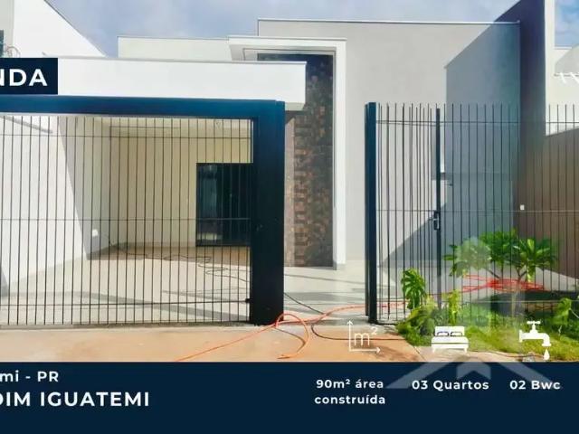 Casa / Sobrado para Venda em Maringá/PR Loteamento Residencial Iguatemi 2 Quartos