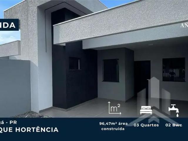 Casa / Sobrado para Venda em Maringá/PR Parque Hortência 2 Quartos