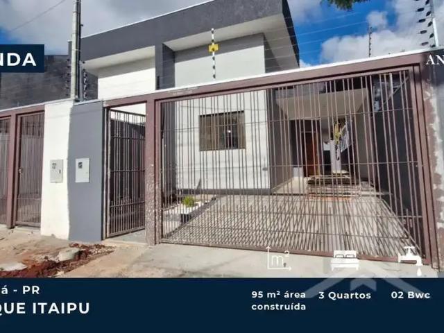 Casa / Sobrado para Venda em Maringá/PR Parque Itaipu 3 Quartos