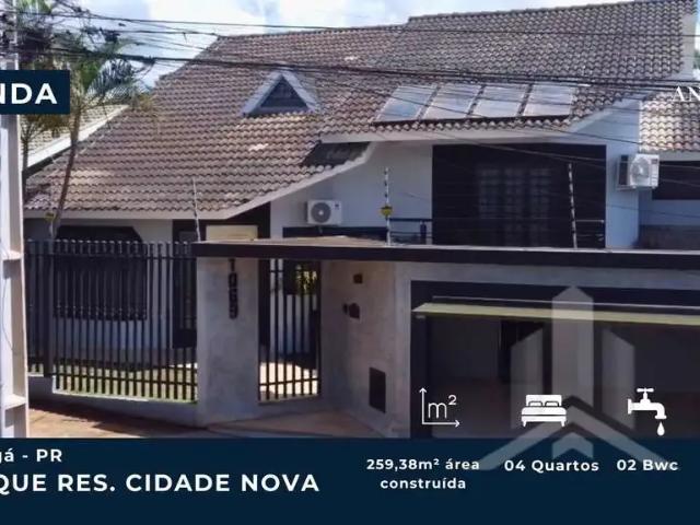 Casa / Sobrado para Venda em Maringá/PR Parque Residencial Cidade Nova 3 Quartos