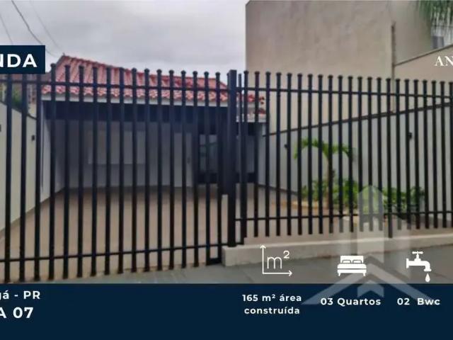 Casa / Sobrado para Venda em Maringá/PR Zona 07 3 Quartos
