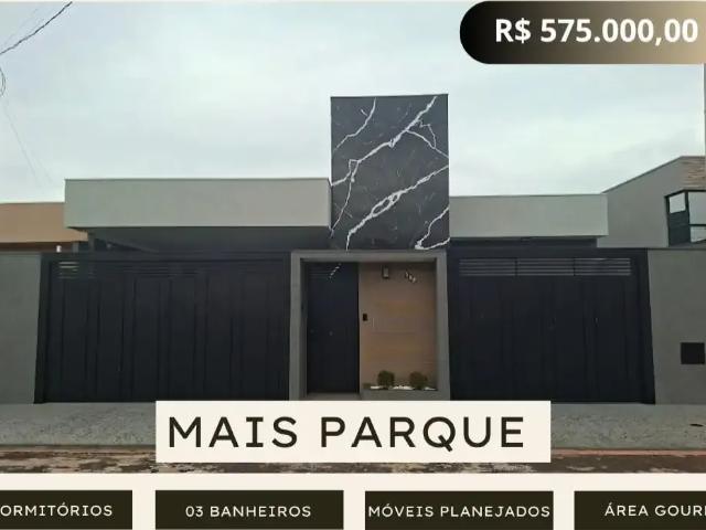 Casa / Sobrado para Venda em Mirassol/SP Residencial Mais Parque Mirassol 3 Quartos